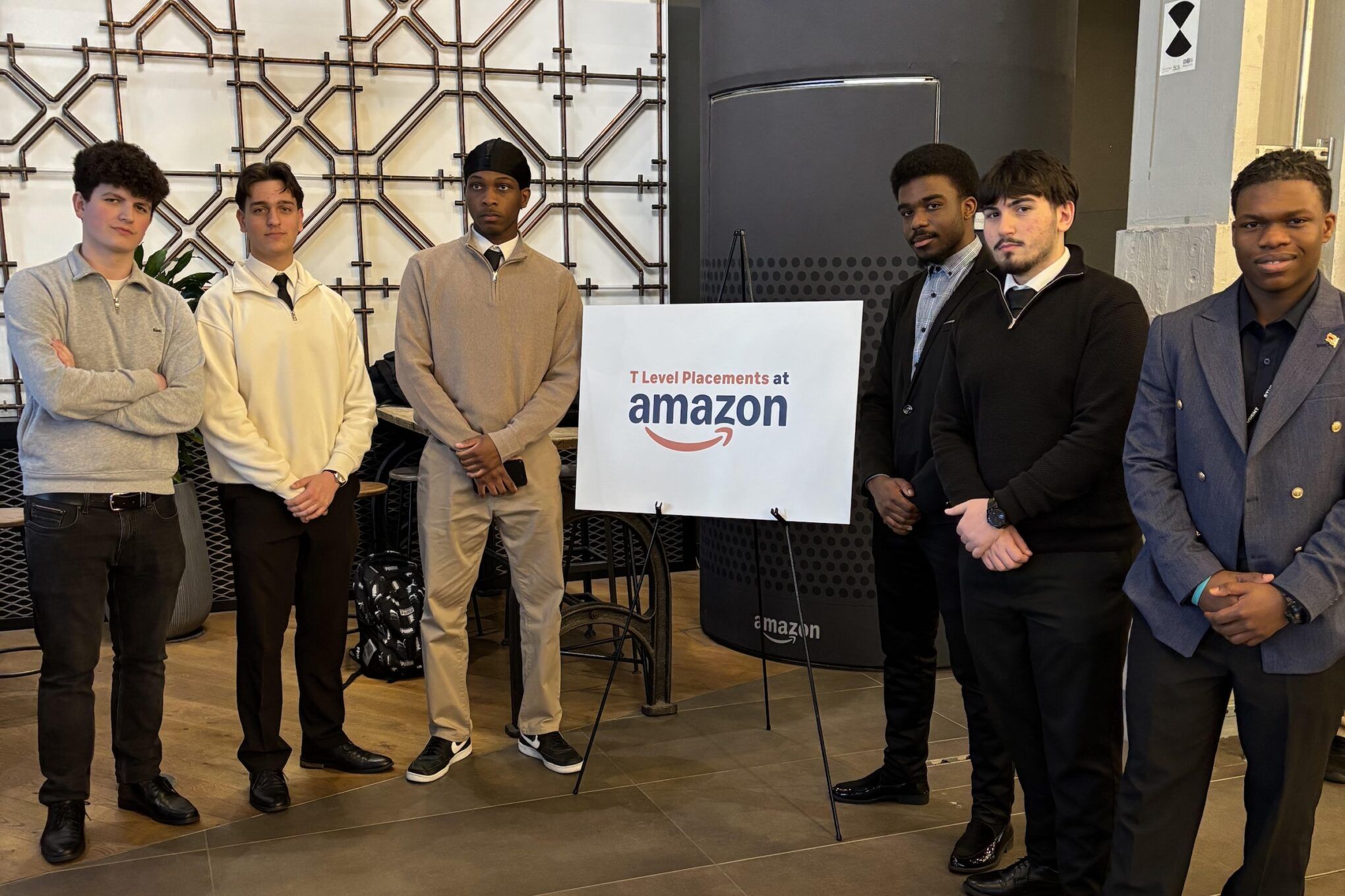 Ada T level students secure 9 out of 20 T level placements with Amazon ...